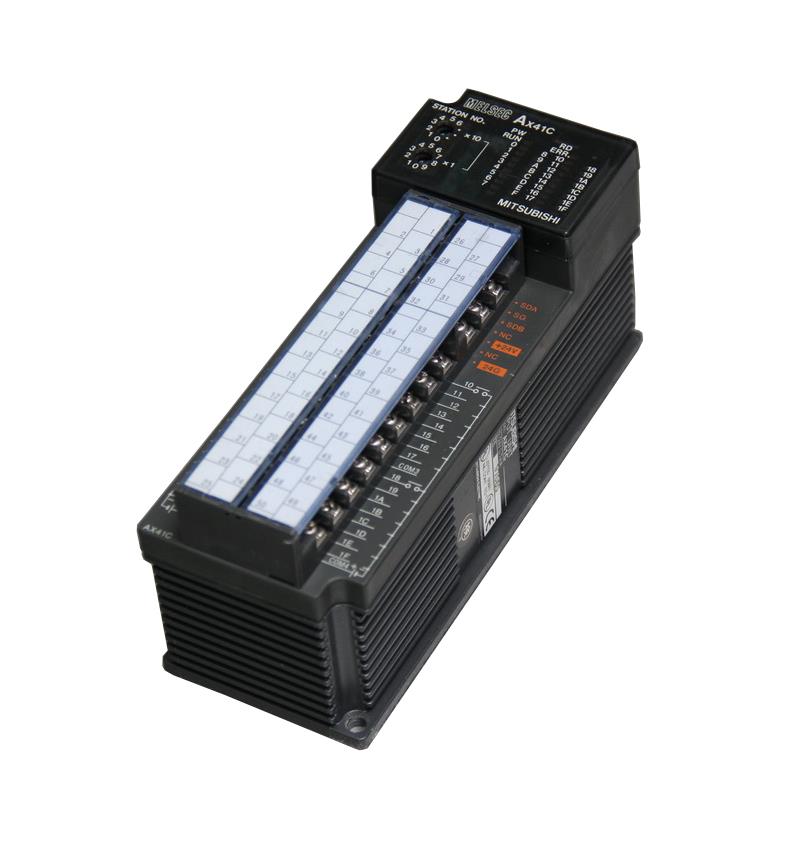 AX41C Mitsubishi Melsec Plc Input Output I O Unit Dc12 24v 0.3a – Orange Hardwares