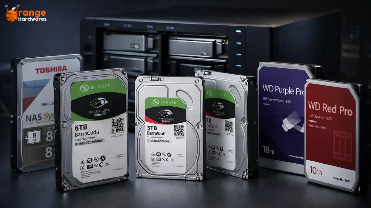 Best Hard Drives for NAS – Orange Hardwares