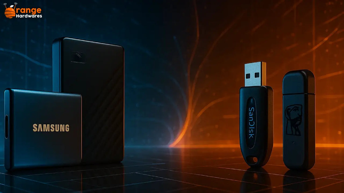 External Hard Drive vs USB Flash Drive - Which is Better? – Orange ...