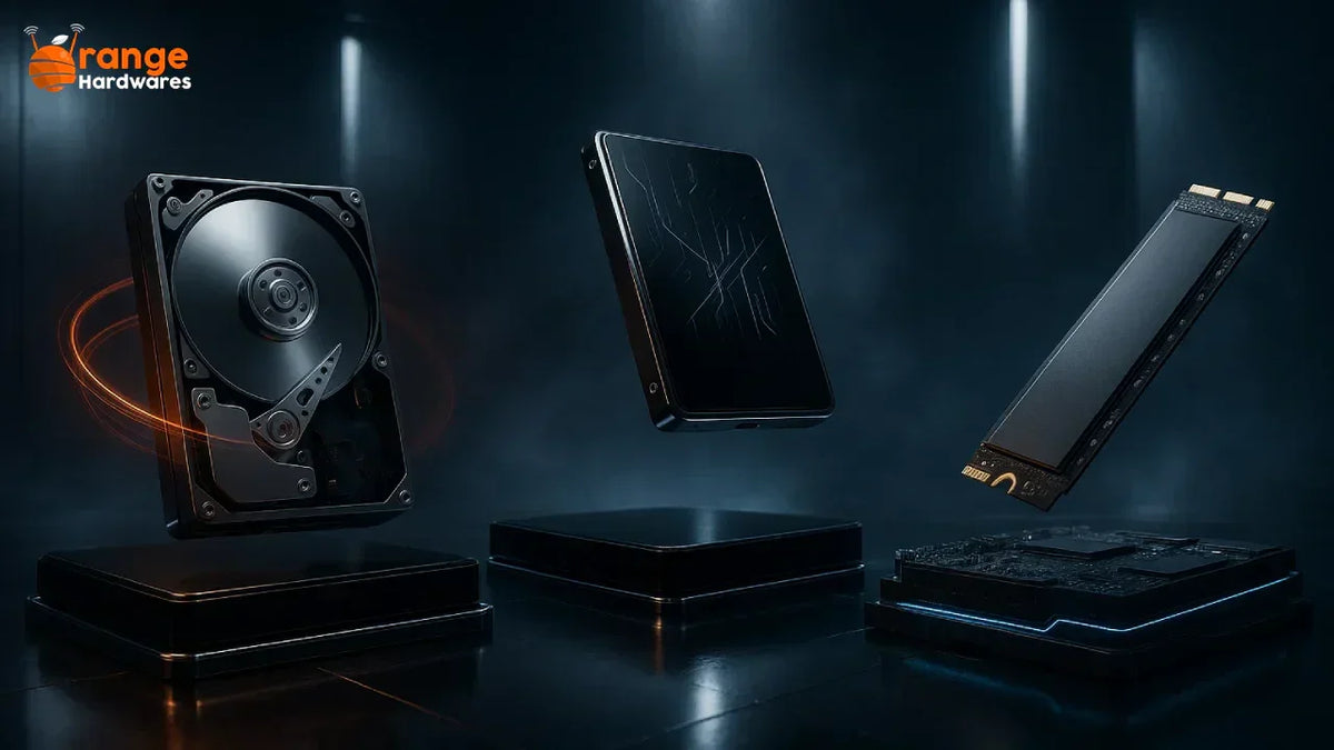 HDD vs SSD vs NVMe - Comparison of Storage Drive Types – Orange Hardwares