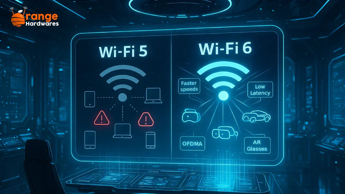 Wi-Fi 5 vs. Wi-Fi 6: 10 Key Differences - Which One is Better? – Orange Hardwares