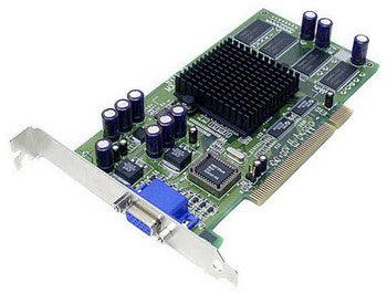 64MB DDR VGA PCI Video Graphics Card – Orange Hardwares