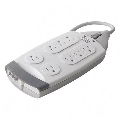 F9M820-08 Belkin 8-Outlet SurgeMaster Receptacles: 8 x NEMA 5-15R 2655J ...