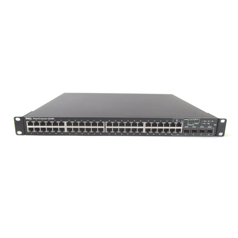 6248P - Dell PowerConnect 6200 Series 6248P 48 x Ports PoE 10/100 ...