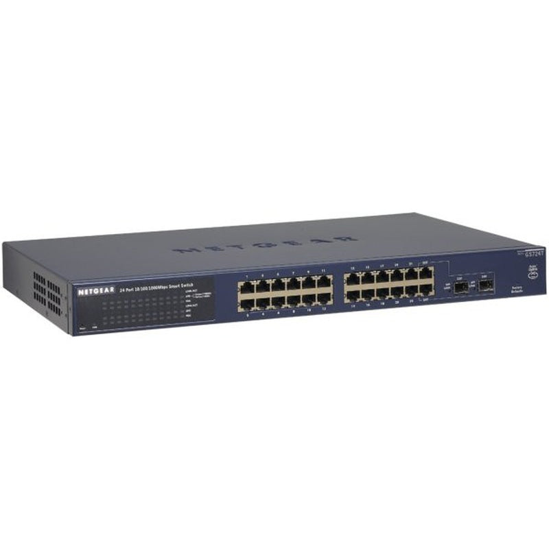 GS724T-V3 - Netgear Prosafe GS724TS 24 x RJ-45 Ports 10/100/1000Base-T ...