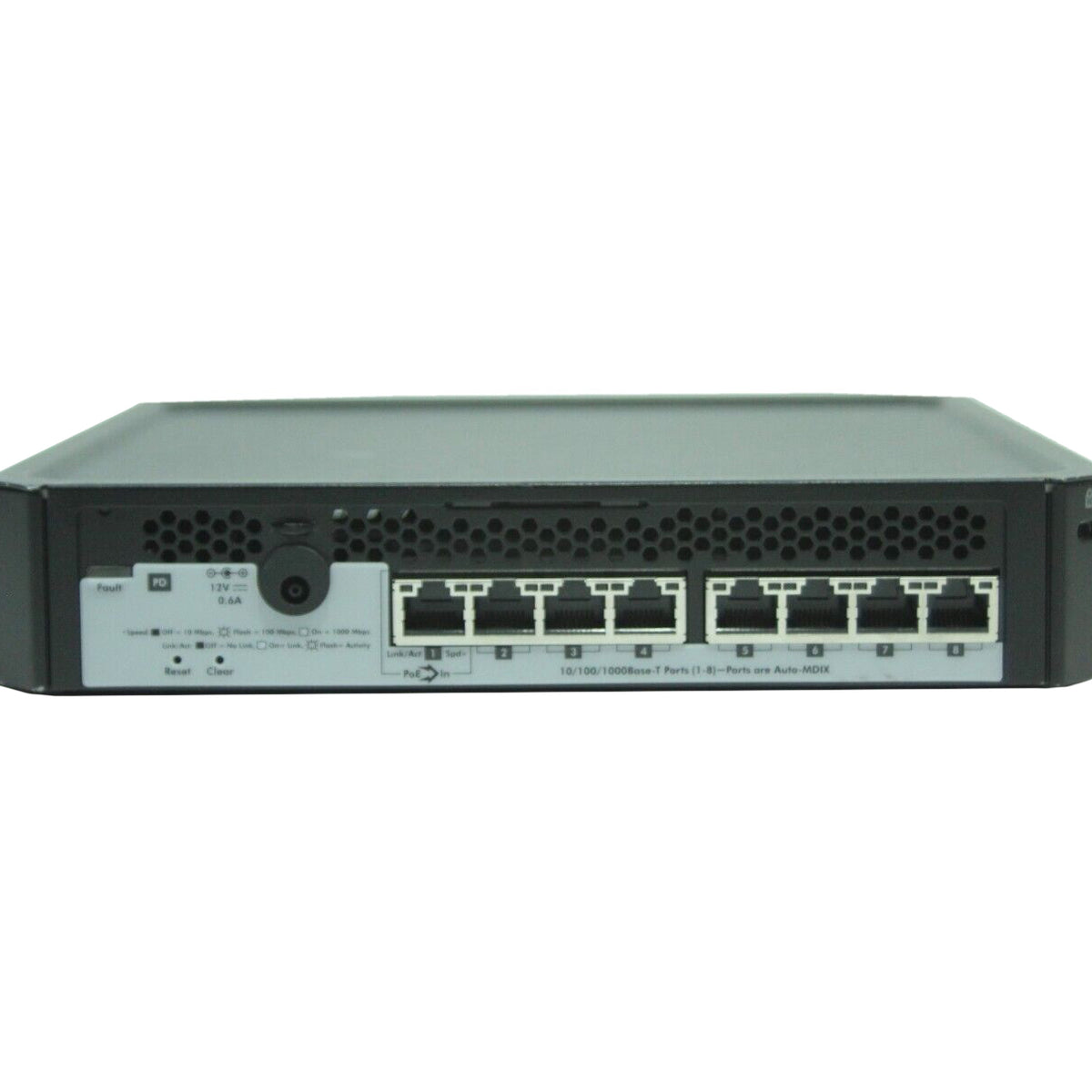 J9833AR#ABA - HP OfficeConnect 1810 Series PS1810-8G 8 x Ports 10/100 ...
