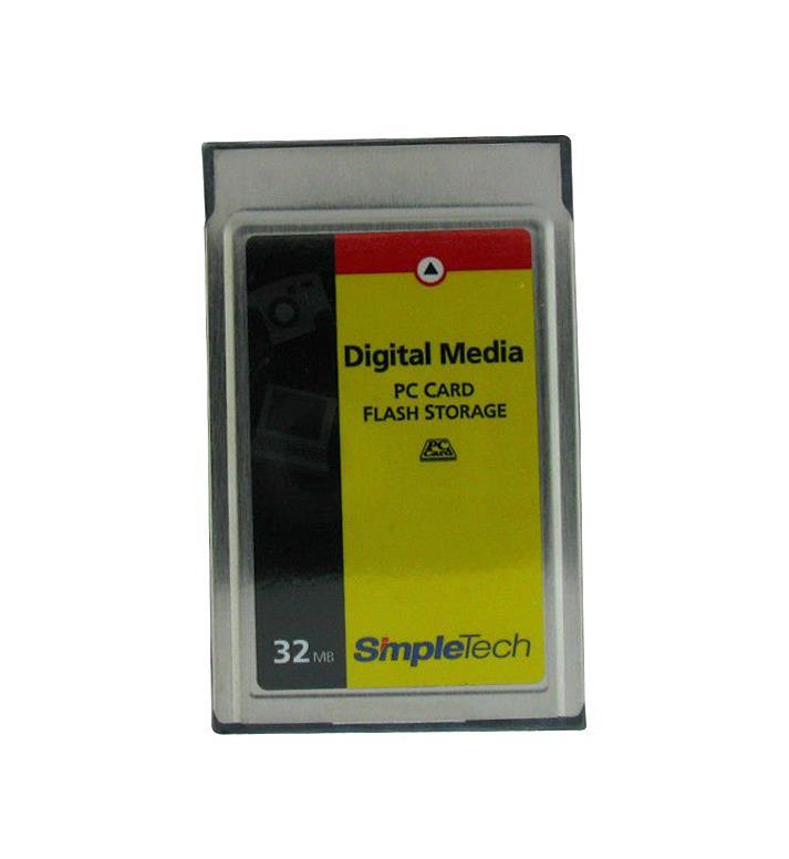 STI-ATAFL/32A SimpleTech 32MB Type I & II ATA Flash Memory Card ...