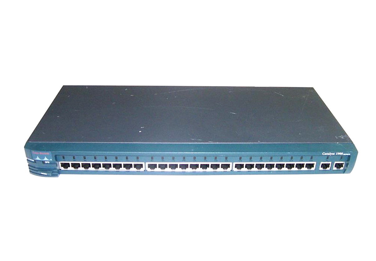 WS-C1924-EN-DC - Cisco Catalyst 1900 24-Ports RJ-45 L2 Managed Switch ...