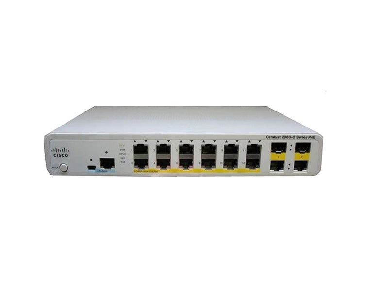 WS-C2960C-12PCL-RF - Cisco Catalyst 2960C 12P PoE RJ-45 Managed Switch ...