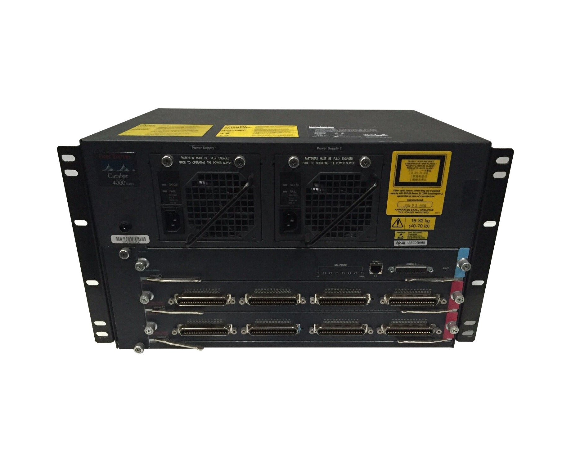 WS-C4003 - Cisco Catalyst 4000 Series 3 x Expansion Network Chassis ...