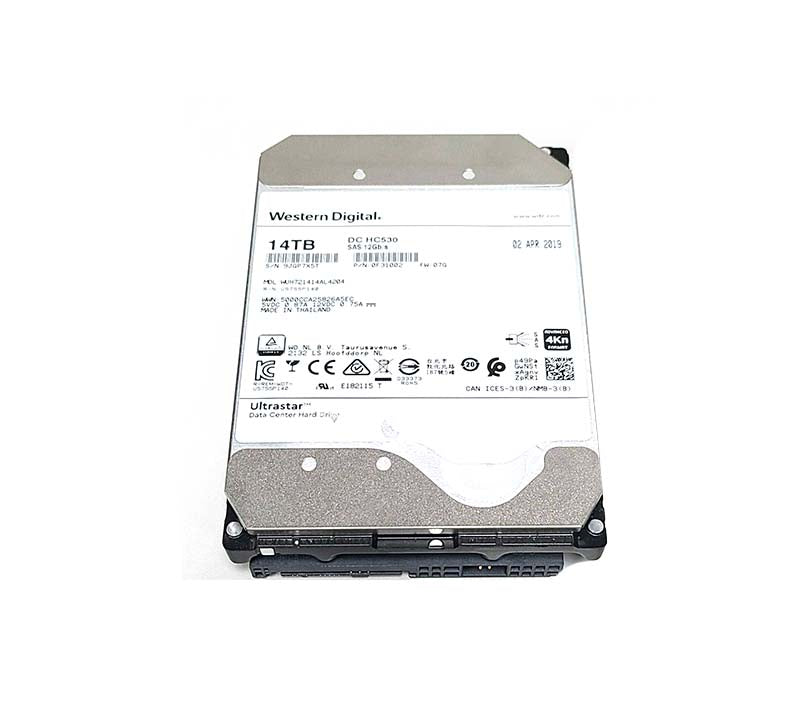 Ultrastar DC HC530 14TB 7200RPM SAS 12Gb/s 512MB Cache 3.5-Inch Hard ...