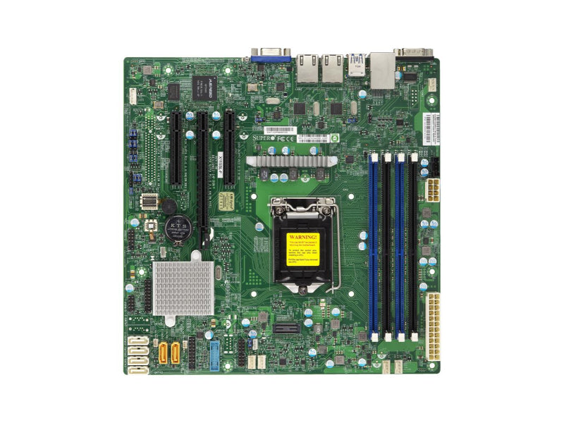 LGA1151/ Intel C232/ DDR4/ SATA3/USB3.0/ V/2GbE/ MicroATX Motherboard ...